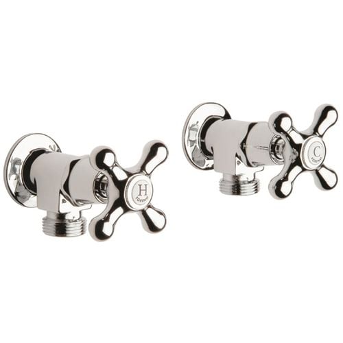 Foreno Chrome Colonial Washing Machine Taps - Bunnings New Zealand
