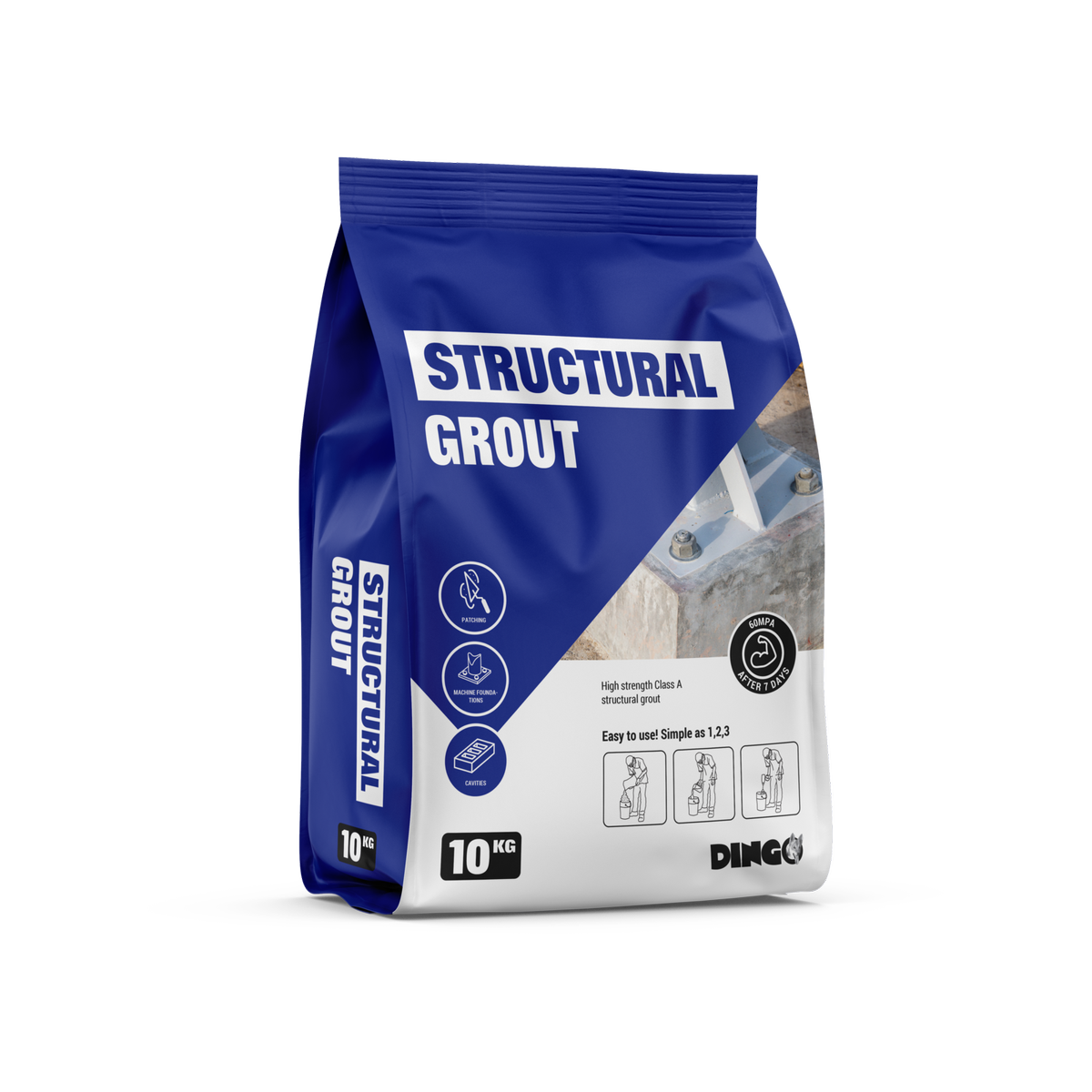 Dingo 10KG Structural Grout Bag - Bunnings Australia
