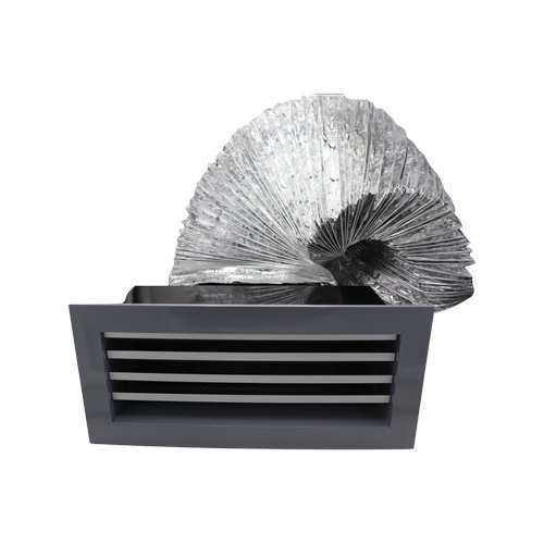 Builders Edge 150mm Aluminium Brick Vent Kit - Bunnings Australia