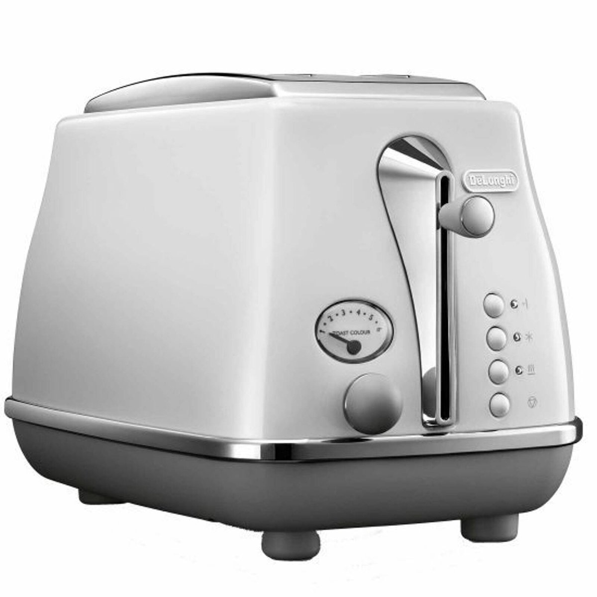 DeLonghi Icona Capitals White 2 Slice Toaster CTOC2003W - Bunnings ...
