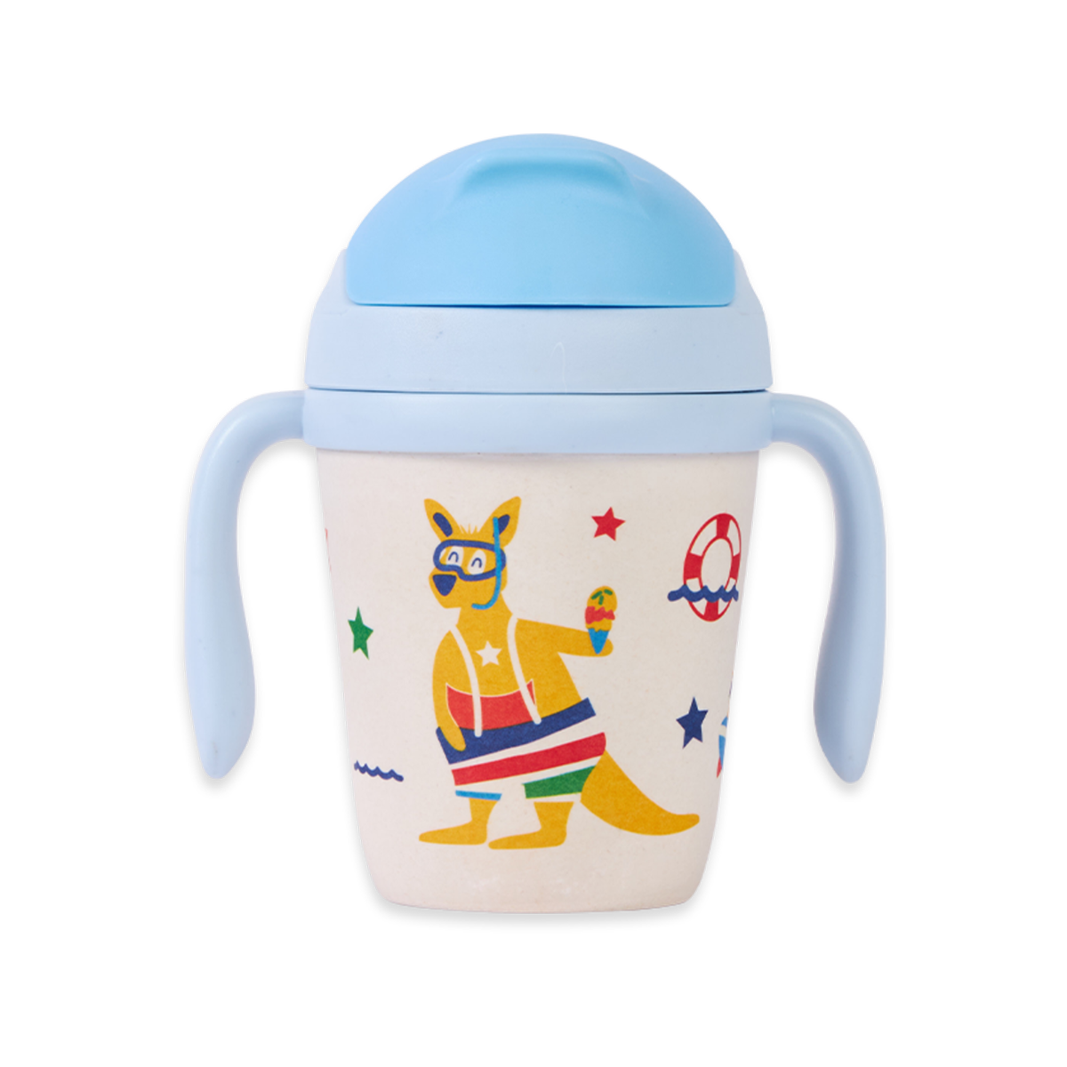 Penny Scallan Bamboo Sippy Cup Kanga Crew - Bunnings Australia