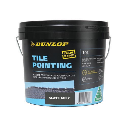 Dunlop 10L Tile Pointing Slate Grey - Bunnings Australia