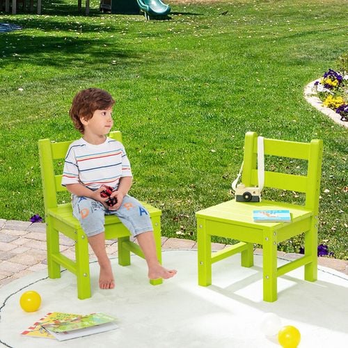 Costway 2x Kids Activity Play Chairs Study Green - Bunnings Australia