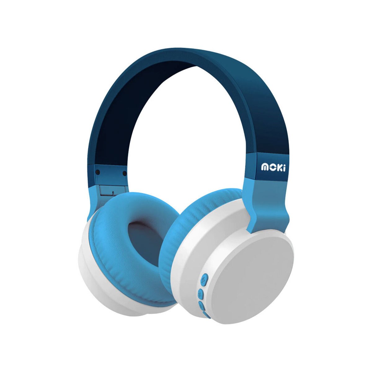 Moki Colourwave Wireless Portable Headphones - Ocean Blue - Bunnings ...