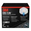 3M P2 Particulate Sanding and Fibreglass Valved Respirators - 5 Pack ...