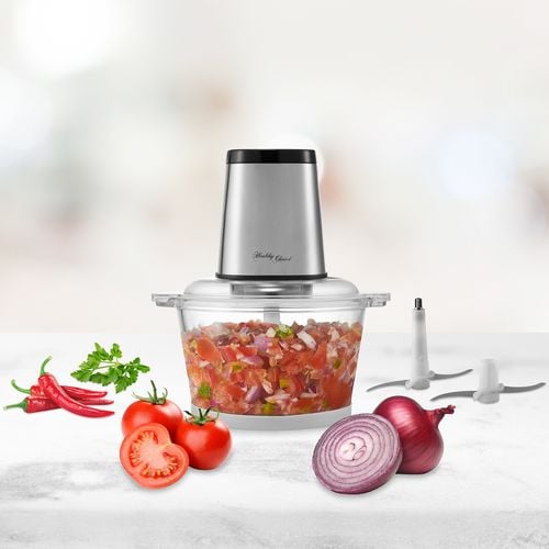 Healthy Choice Large Powerful Food Chopper/ Stainless Steel/ 2kg ...