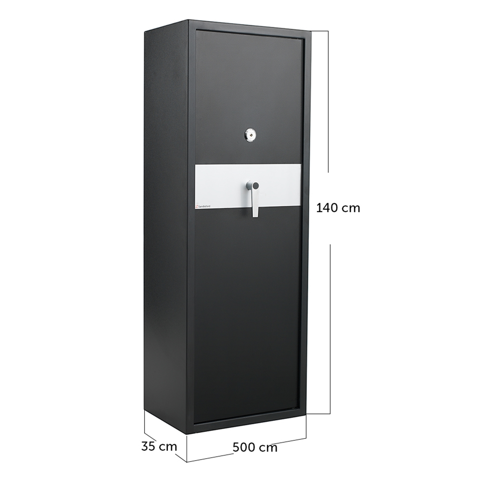 Sandleford 1400 x 500 x 350mm Ultra 8 Gun Safe - Bunnings Australia