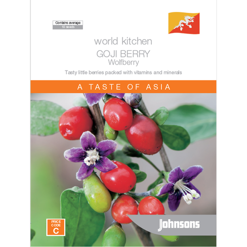 Johnsons World Kitchen Goji Berry Wolfberry Vegetable Seeds - Bunnings ...