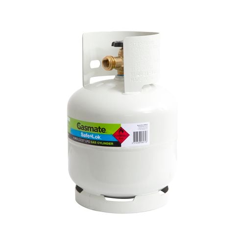 Gasmate Safe Lok LCC27 4kg Propane Gas Cylinder - Bunnings Australia