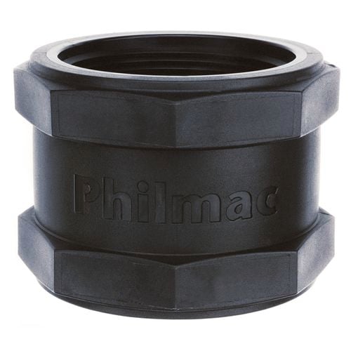 Philmac 1" x 3/4" BSP Thread Pipe Socket - Bunnings Australia