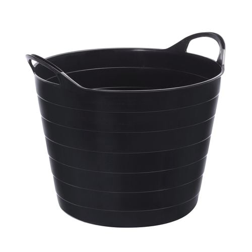 Ezy Storage 26L Assorted Colour Round Flexi Storage Tubs - Bunnings ...