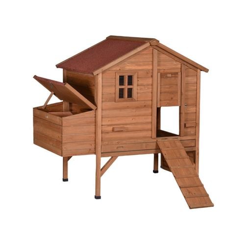 YES4PETS XL Chicken Coop Rabbit Hutch Cage Hen Chook House - Bunnings ...