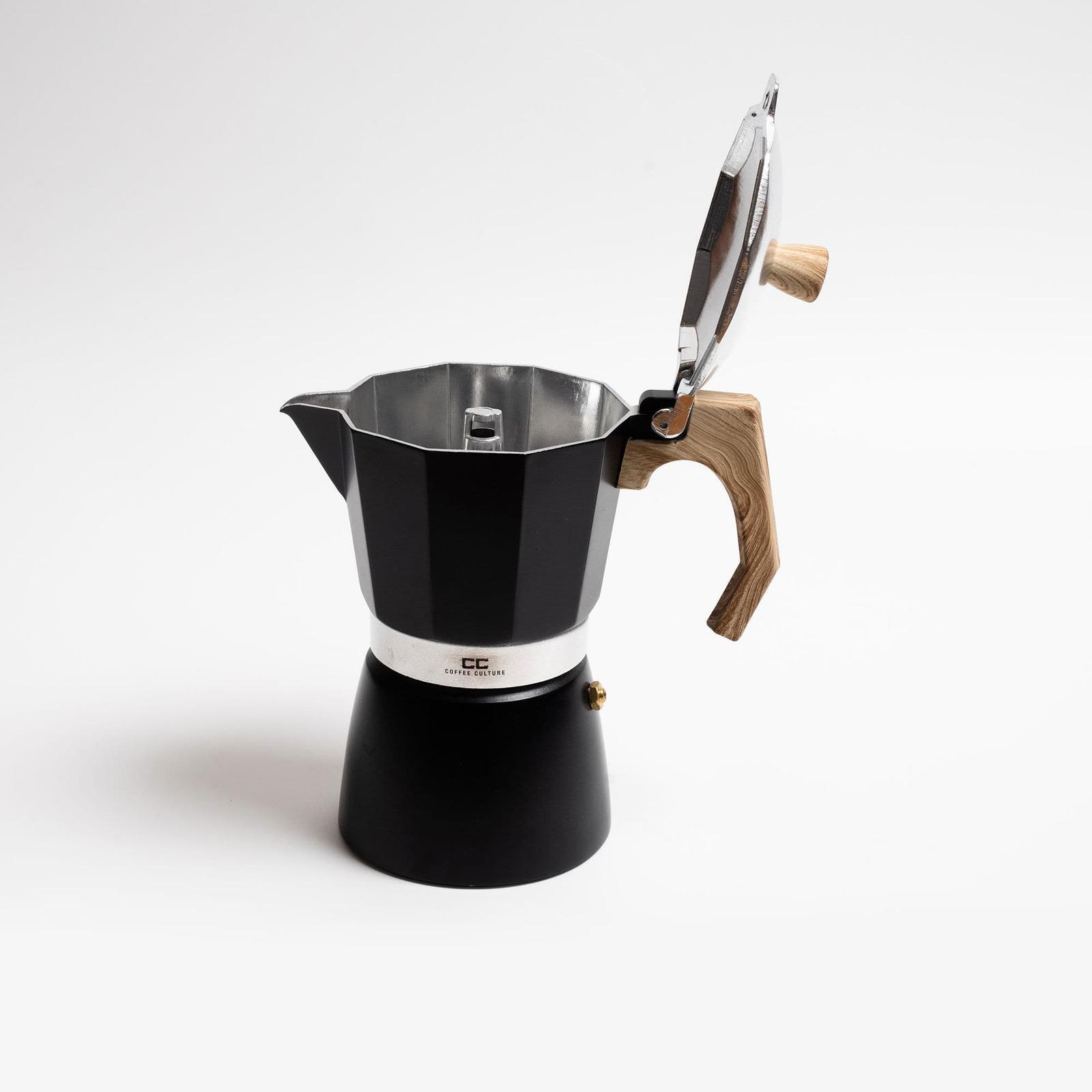 Coffee Culture Coffee Maker 6 Cup Black - Bunnings Australia
