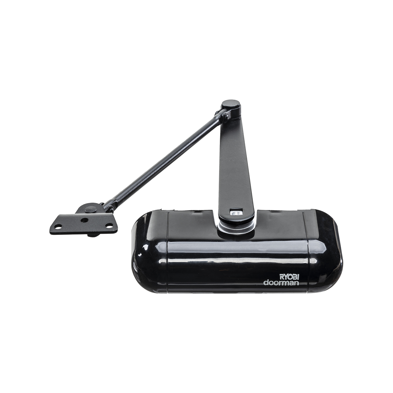 Ryobi Black Light Duty Domestic Door Closer - Bunnings Australia