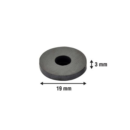Everhang 19mm Ceramic Donut Magnet - 6 Pack - Bunnings Australia