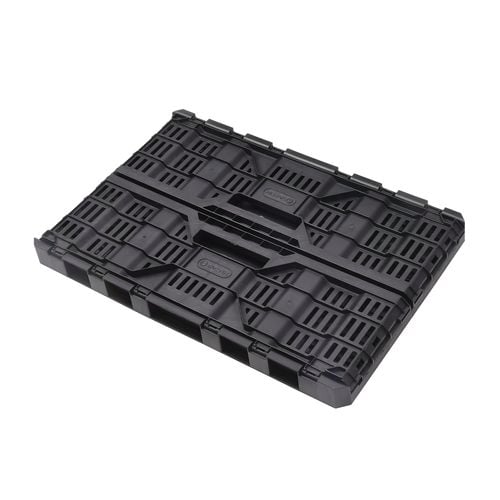 Tactix 43L Black Collapsible Crate - Bunnings Australia