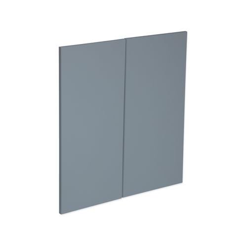 Kaboodle Danish Blue Modern Corner Base Cabinet Doors - 2 Pack ...