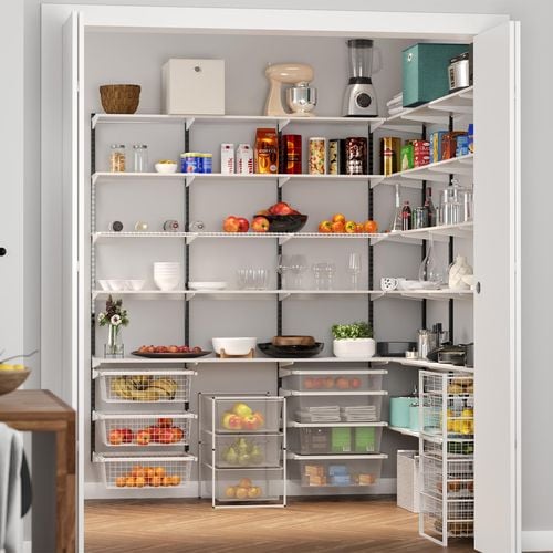 Flexi Storage Home Solutions 360mm White Double Slot Bracket - Bunnings ...