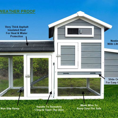 Villa Chicken Coop Plus - Bunnings Australia