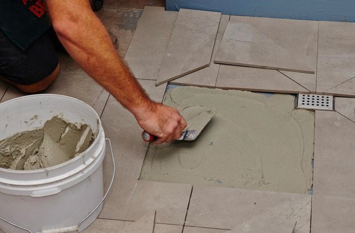 How To Tile a Shower Tray - Bunnings Australia