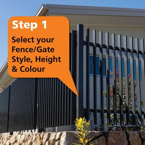 ProtectorAl 975 x 900mm Monument Aluminium Flat Top Garden Gate ...