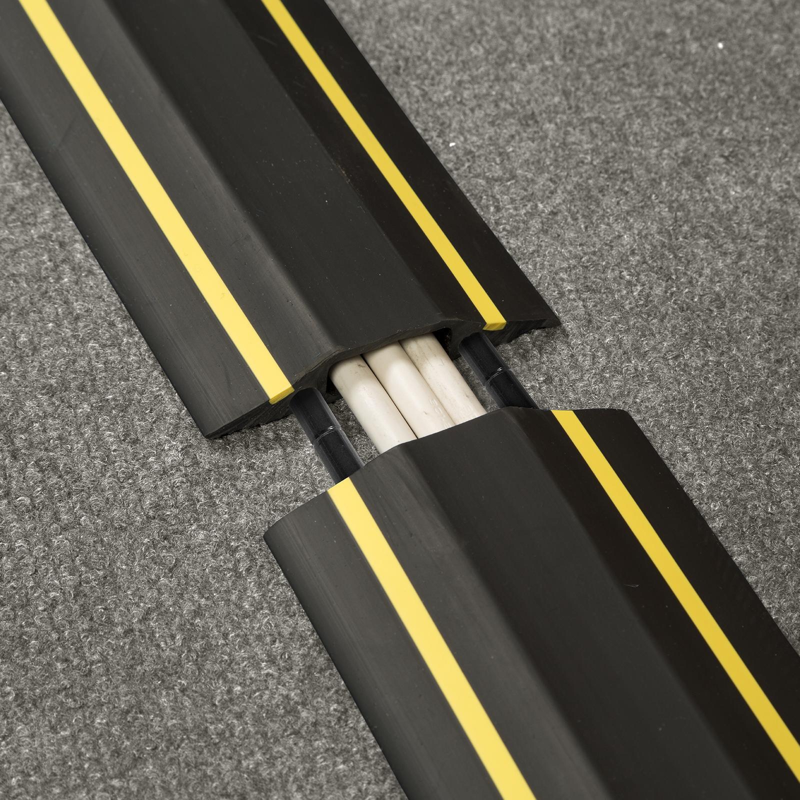D-Line 30 x 10mm 1.8m Black And High Visibility Yellow Medium Duty ...
