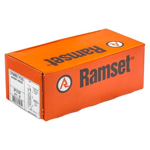 Ramset 12 x 100mm DynaBolt Plus Hex Nut Bolt - 20 Pack - Bunnings Australia