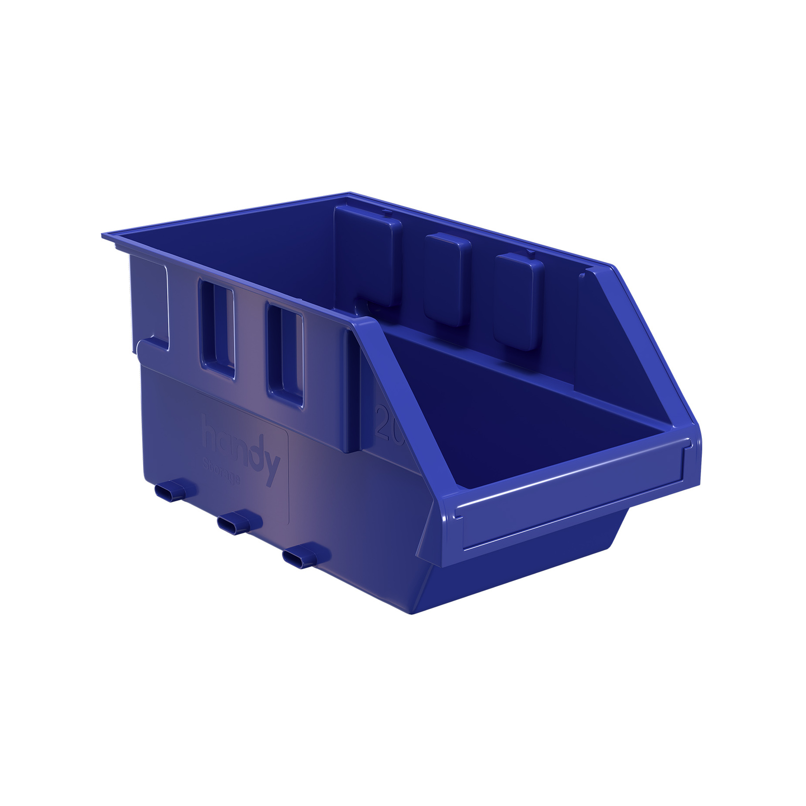 Handy Storage Size 20 Blue Plastic Storage Tote - Bunnings New Zealand