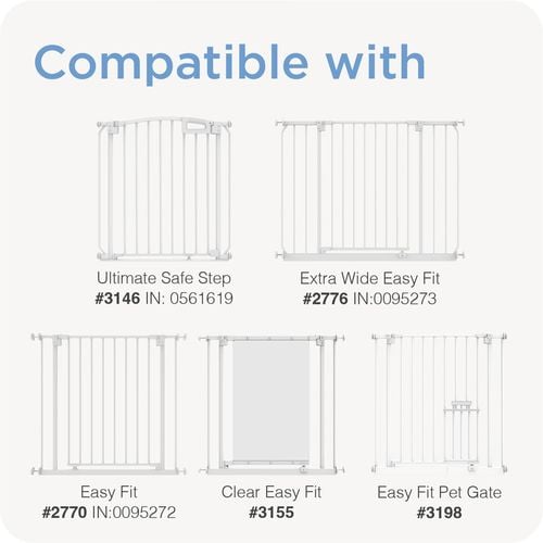 Perma Child Safety 50cm White Baby Gate Extension - Bunnings Australia