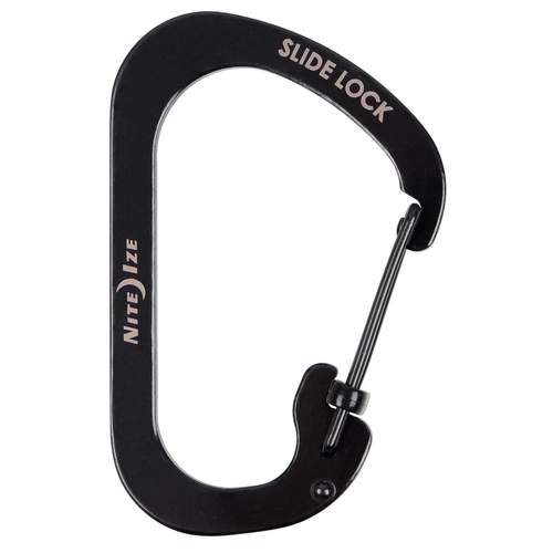 Nite Ize Black Carabiner Slide Lock - Bunnings Australia