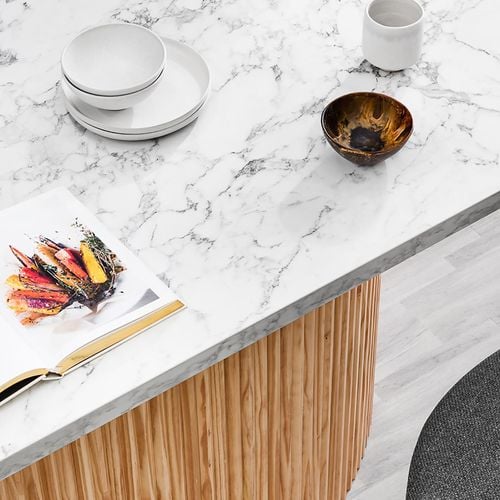 Kaboodle 30 x 300-620mm Biancoccino Customisable Double Square Edge ...