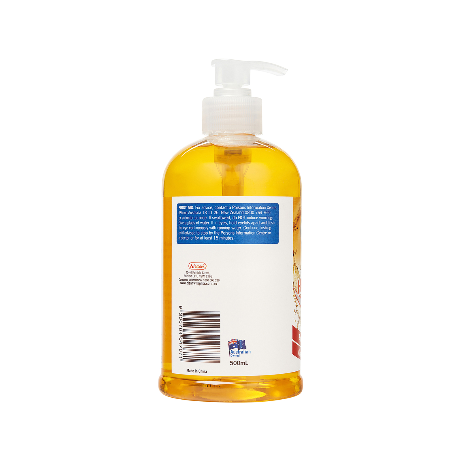 Glitz 500ml Antibacterial Hand Wash - Bunnings Australia