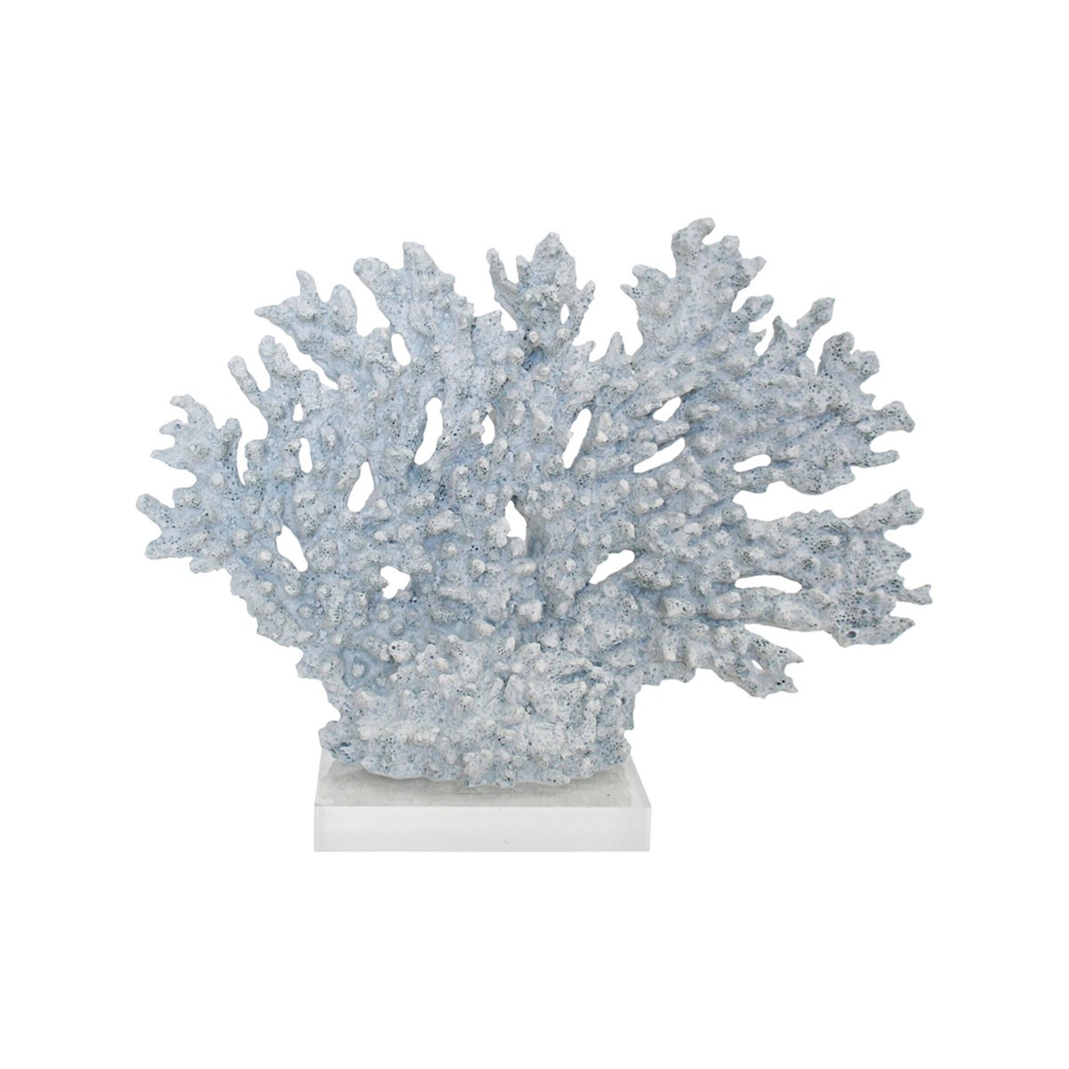 Decorative Polyresin/Acrylic 26cm Branches Surf Coral Home Decor - Blue ...