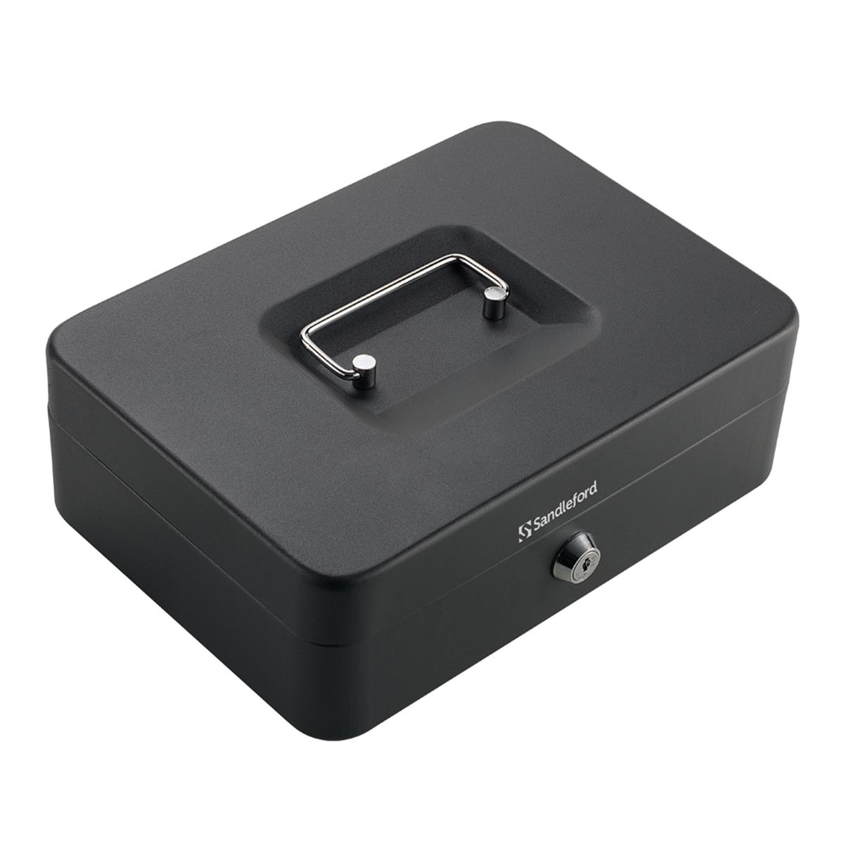 Sandleford 250mm Black Large Cash Box - Bunnings Australia