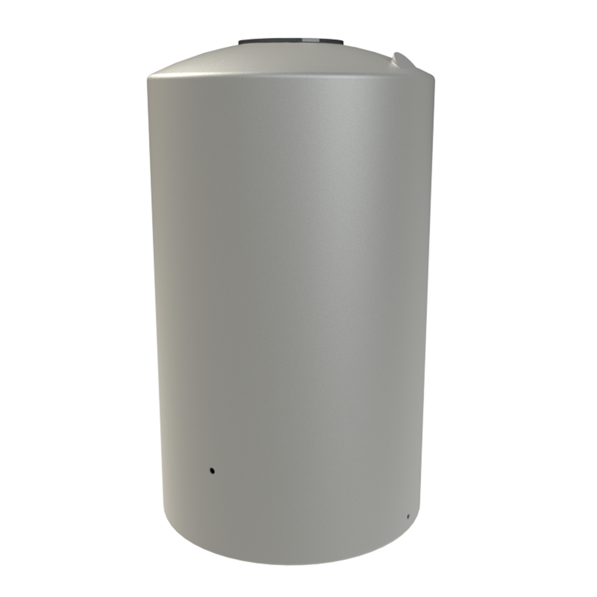 Melro Tanks 1600L Birch Grey Round Poly Water Tank - Bunnings Australia