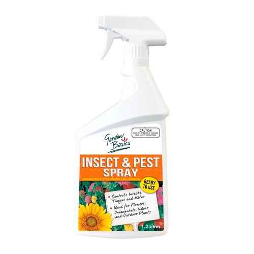 Garden Basics 1.2L Ready To Use Insect And Pest Spray - Bunnings Australia