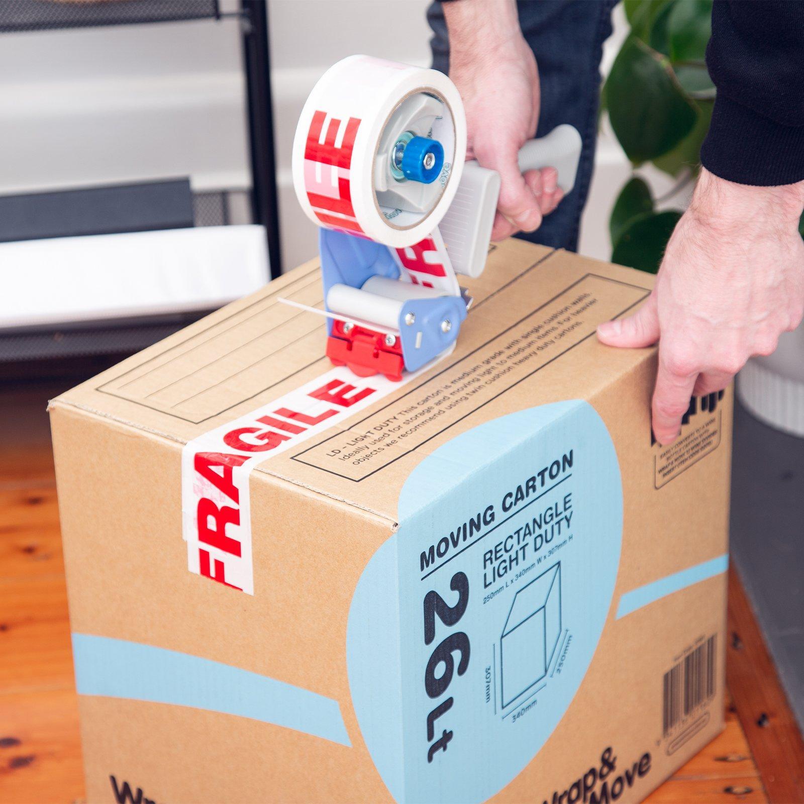 Wrap & Move 48mm x 66m Fragile Warning Tape - Bunnings New Zealand
