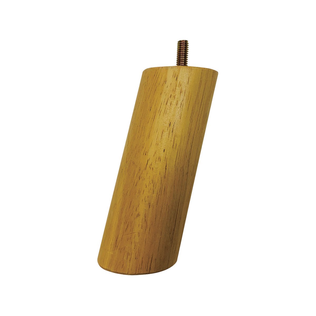 Adoored 60 x 150mm Round Angled Lacquered Furniture Leg - Bunnings ...