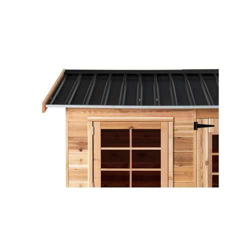 STILLA 2.74 x 1.93 x 2.36m Hazel Cedar Shed - Bunnings Australia