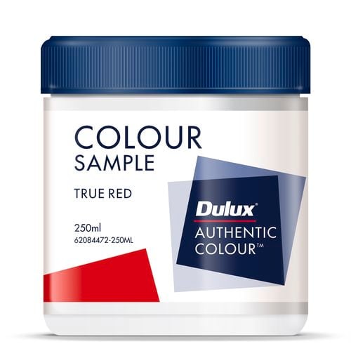 Dulux 250ml True Red Sample Pot - Bunnings Australia