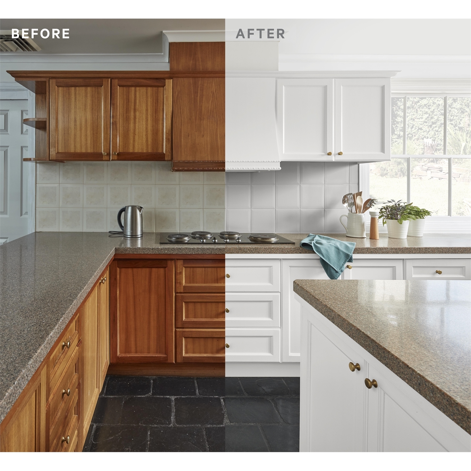 Dulux 1L Renovation Range Tiles & Benchtops Satin Deep - Bunnings Australia