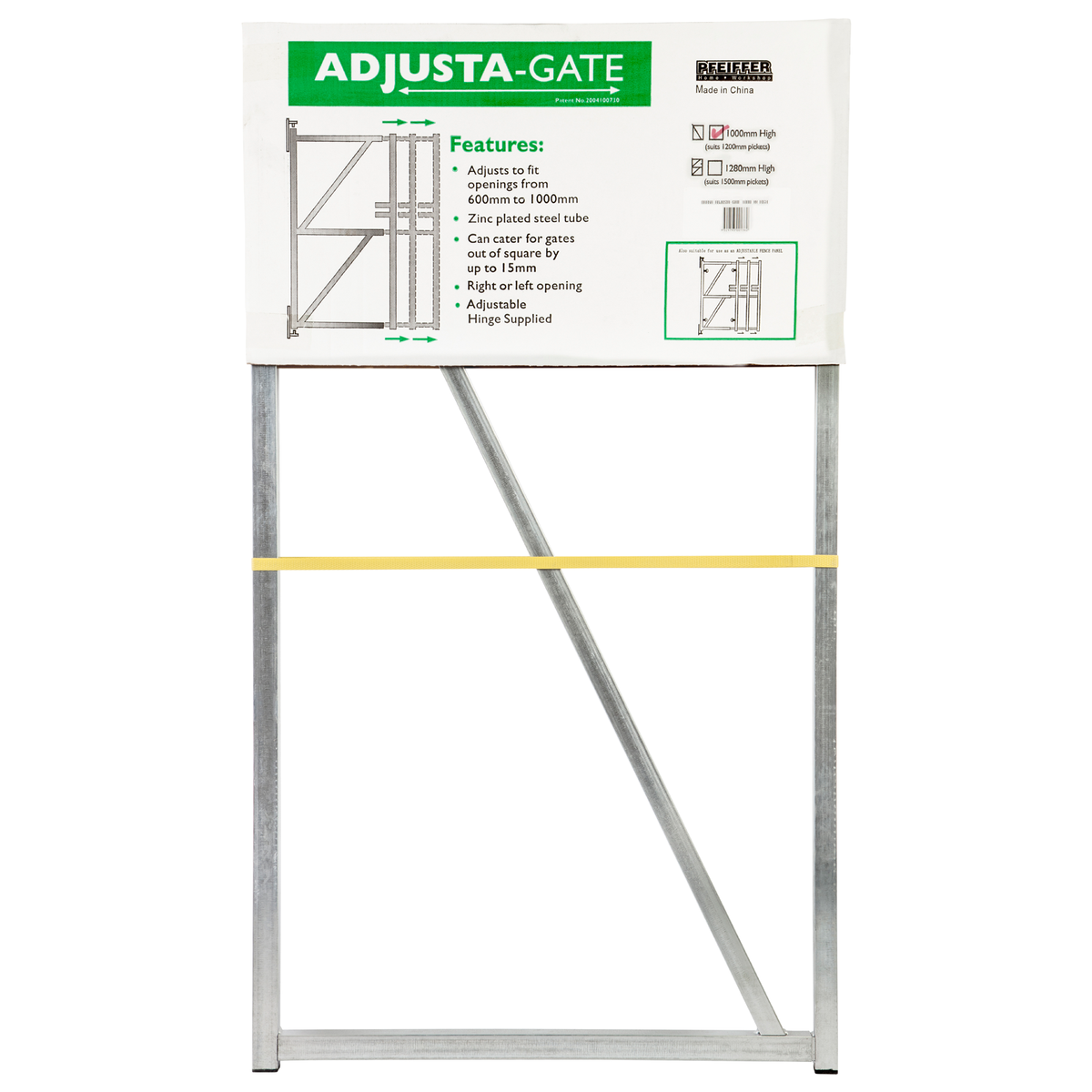 Pfeiffer 1000mm x 600 - 1000mm Adjusta Gate - Bunnings Australia